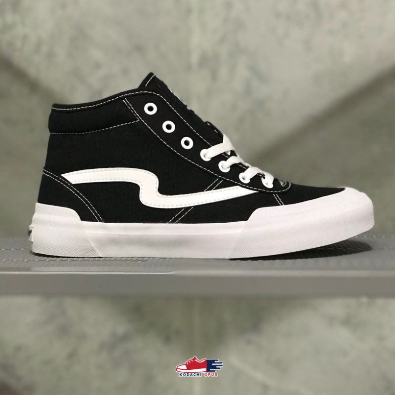LOKAL Patrobas Ivan High Black / White Local Sneakers | Shopee Malaysia