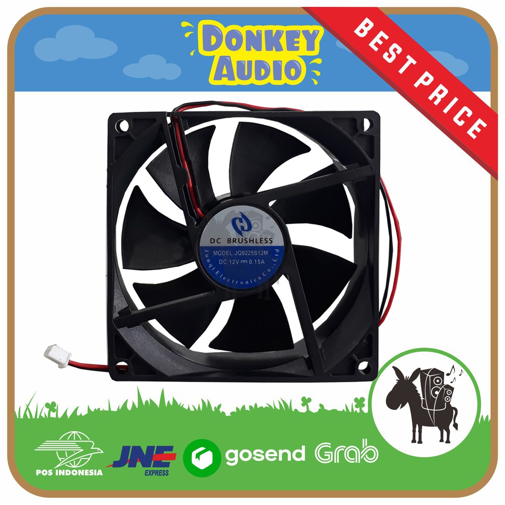 12V DC Fan 9x9 CM 12 Volt DC Fan Electronic Cooling Fan | Shopee Malaysia