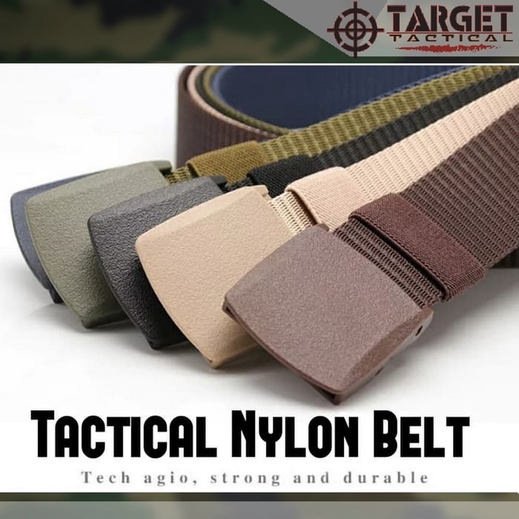 Target MILITARY - Tactical Plastic Buckle Belt Belt Imported Nylon Belt ...