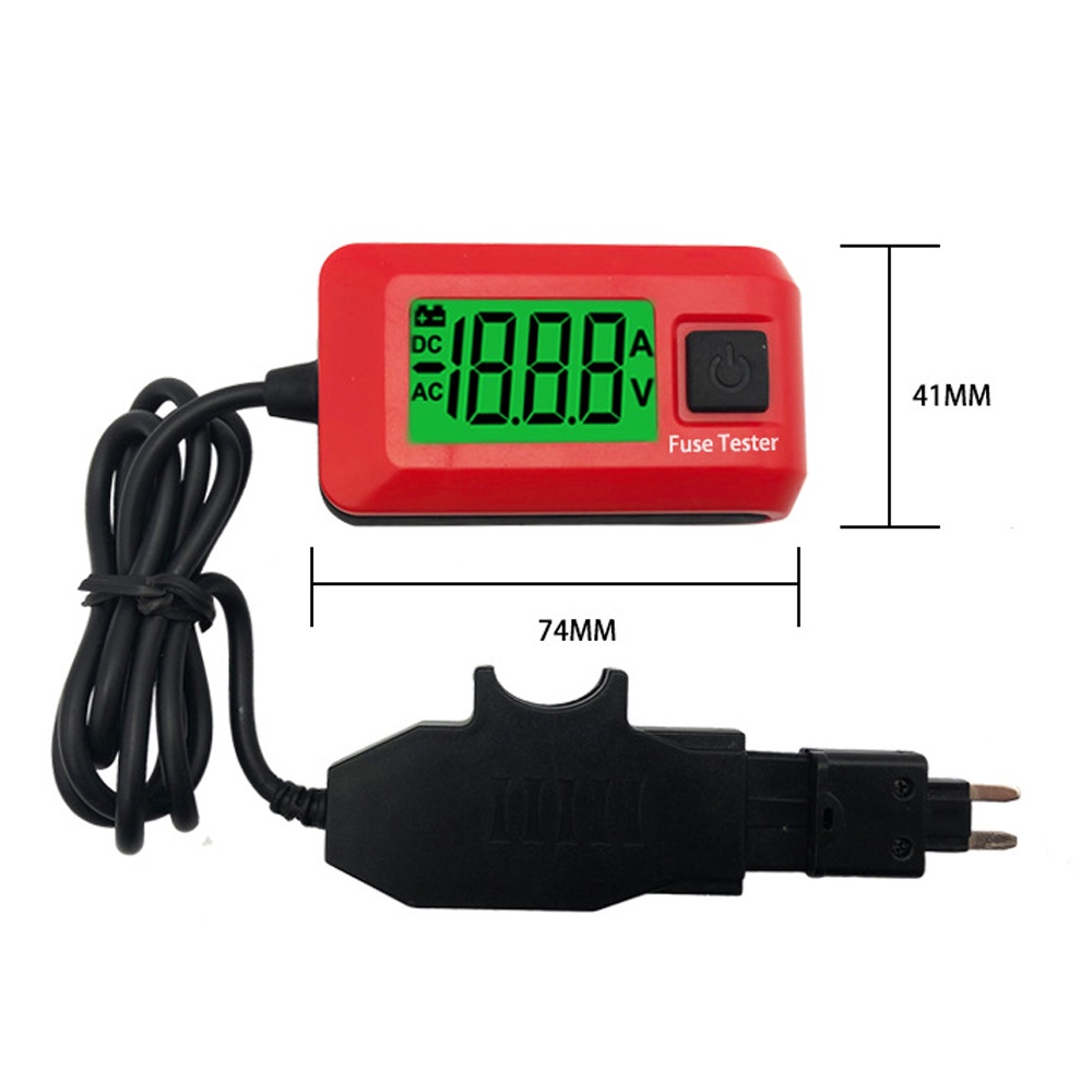 Automobile fuse current detector automobile DC digital resistance wire ...