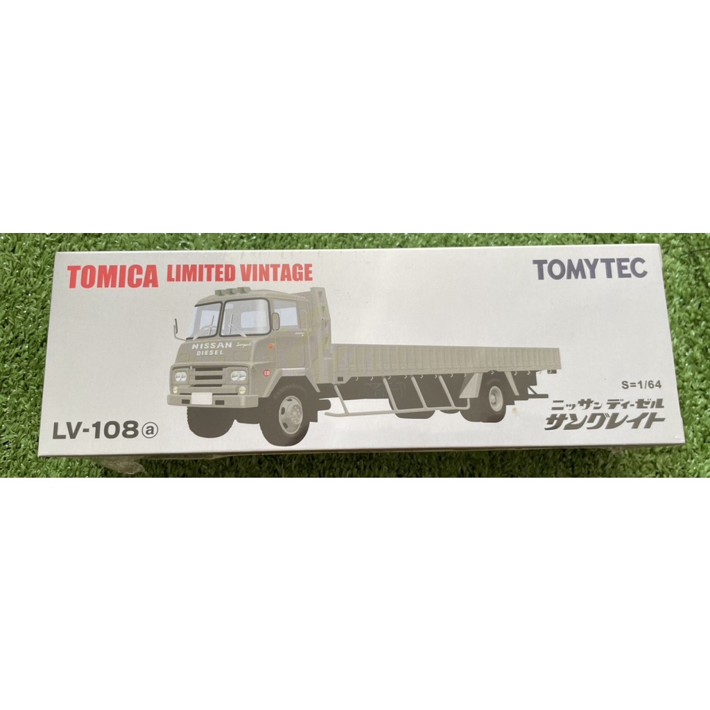 [Rare] Tomica Limited Vintage 1/64 LV-108a Nissan Diesel Sungreat (Grey ...