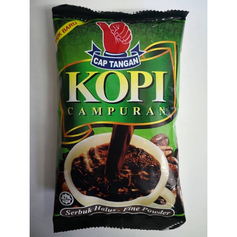 🔥Kopi Popular Kedah🔥 Serbuk Kopi Campuran Cap Tangan 130g | Shopee Malaysia