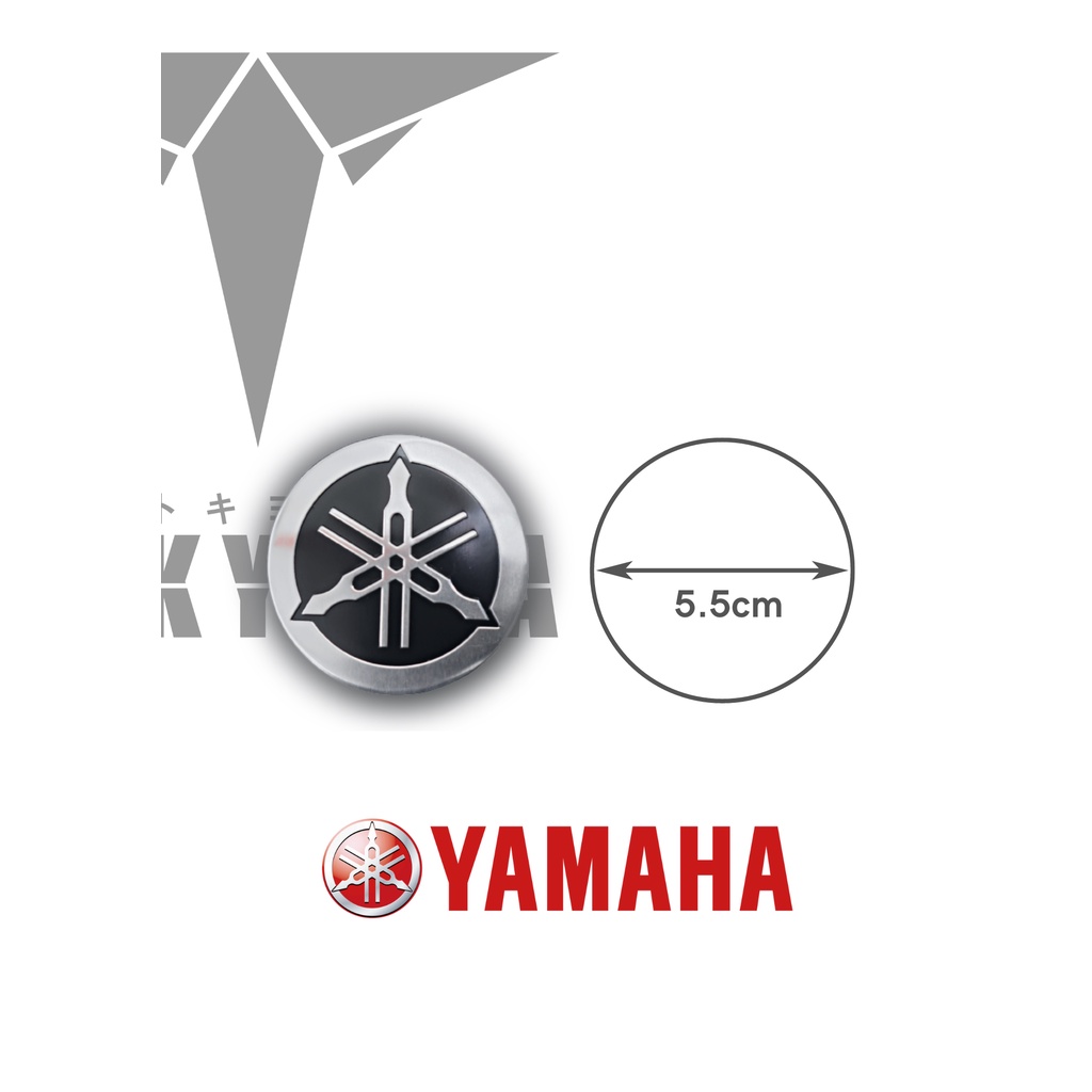 STICKER EMBLEM LOGO YAMAHA LC135 LCV1 LCV2 Y15 Y16 125ZR RXZ NVX ...