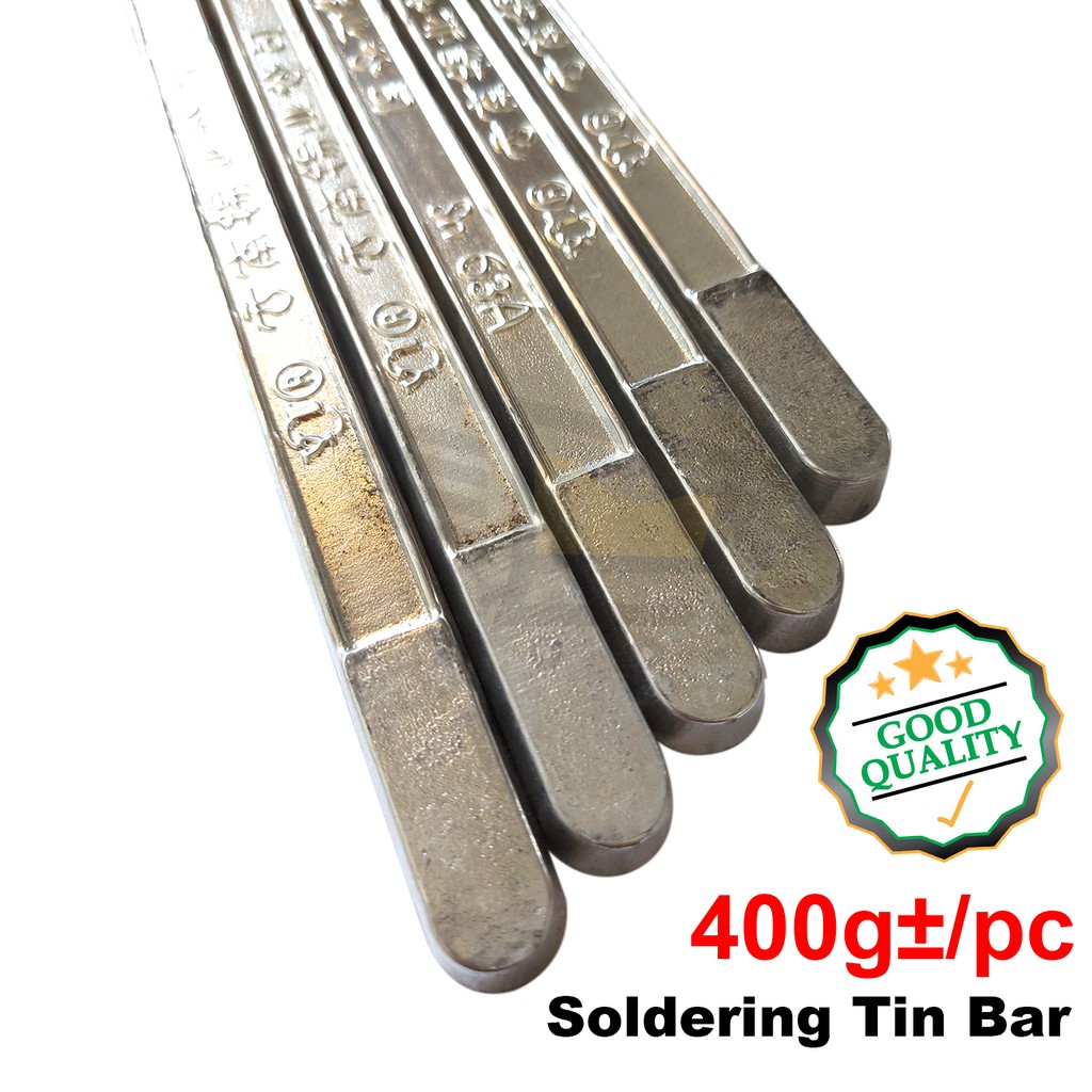 High Quality Soldering Tin Bar SN63A & SN68A in 400g± 250g±, 230g±, 220g± / Solder Rod / Lead ...