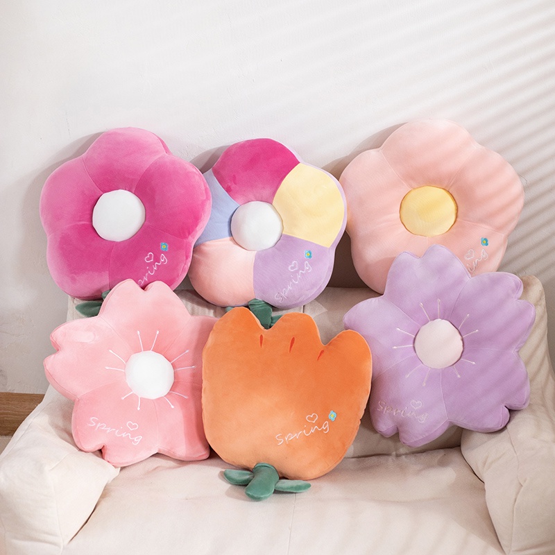 Flowers Plush Toy Stuffed Plushies Soft Japanese Style Hug Pillow ...