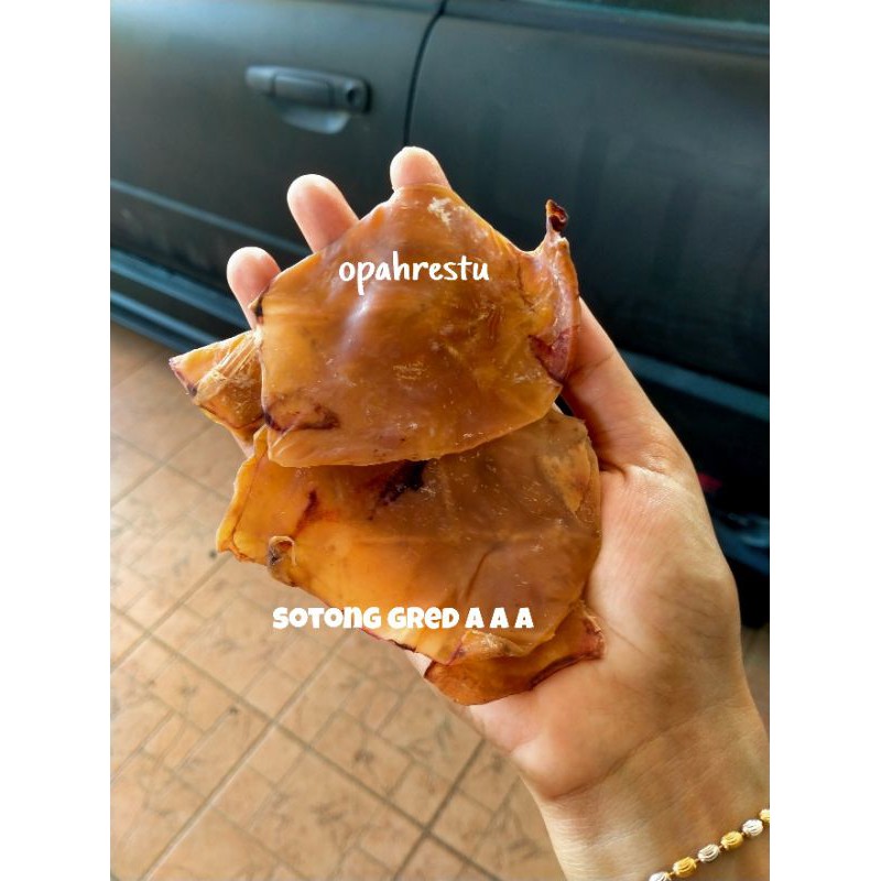 Sotong kering gred AAA (sayap) lembut tak perlu rendam lama 100g/1kg ...