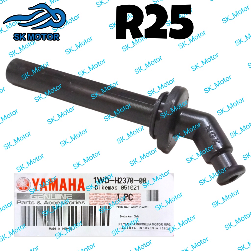Yamaha YZF-R25 R25 V1 V2 Original Plug Cap Ignition Spark Plug Tudung ...