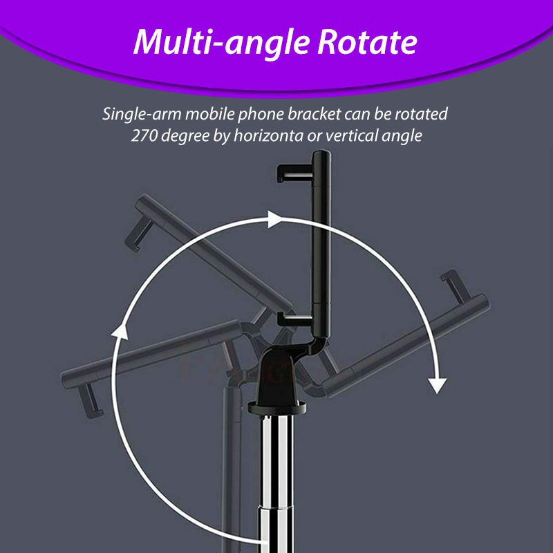 ring light with stand/ tripod handphone。ring light with stand。 READY ...