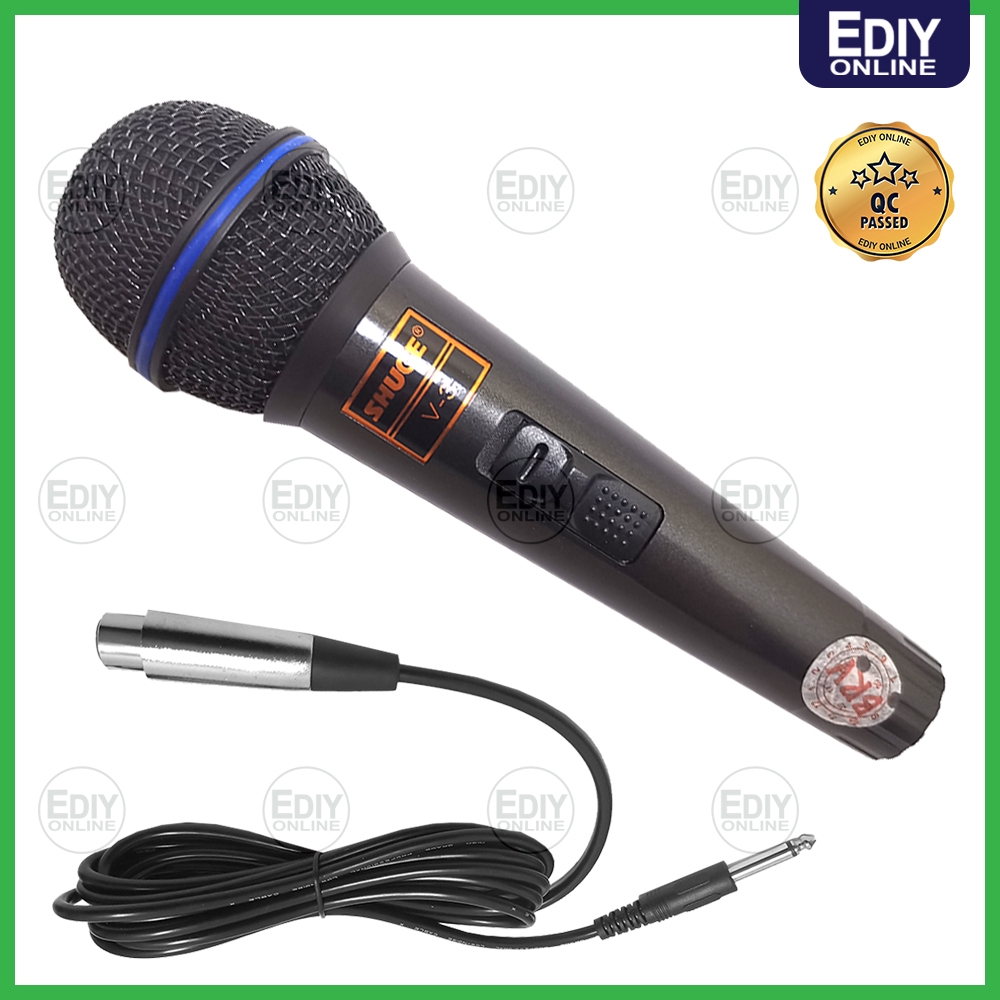 Shuge Mic Microphone V-3 KTV Karaoke Microphone Loudspeaker Music ...