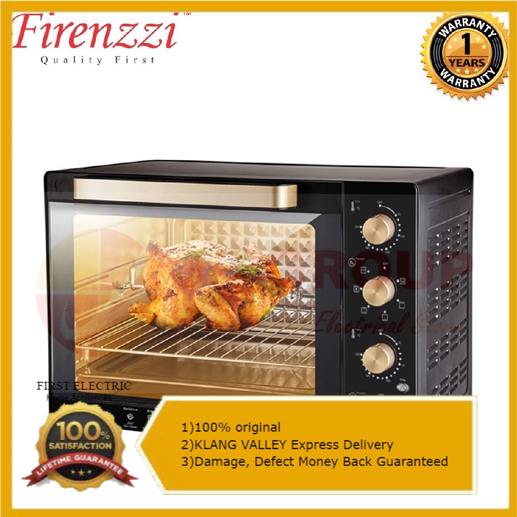 FIRENZZI ELECTRIC OVEN 60L TO-3060BK with Rotisserie | Shopee Malaysia