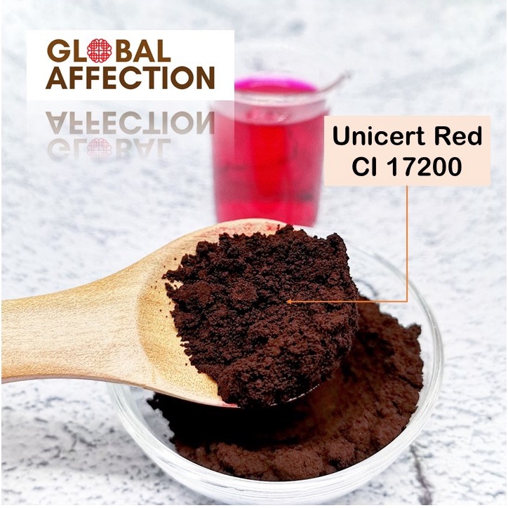 Unicert Red, CI 17200 (50g/100g) Food Coloring/Color Cosmetics ~Global ...