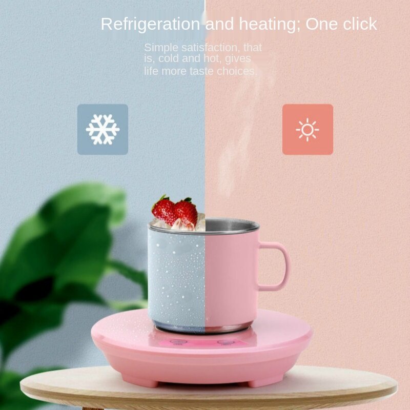 Cold Warm Cup Quick Cooling Cup Intelligent Heating Cooling Dual ...