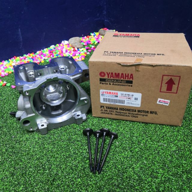 YAMAHA LC135 CYLINDER HEAD STANDARD RACING HEAD 19/22 100% ORIGINAL HLY ...