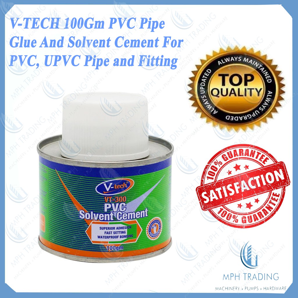 V-TECH 100gm PVC Pipe Glue And Solvent Cement For PVC, UPVC Pipe And ...