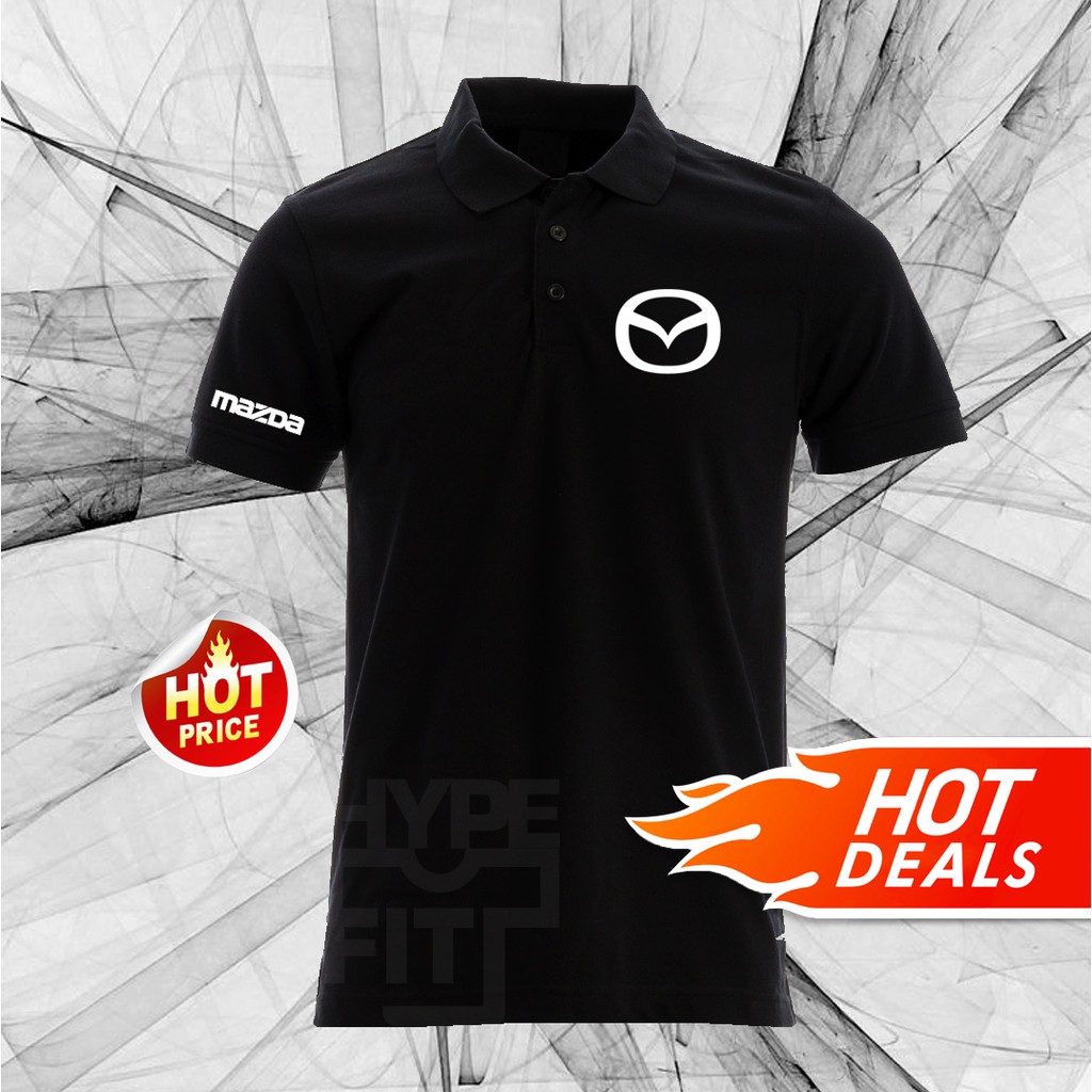 NEW Mazda Logo Speed Skyactive CX-3 3 5 6 Polo T-Shirt Ready Stock ...