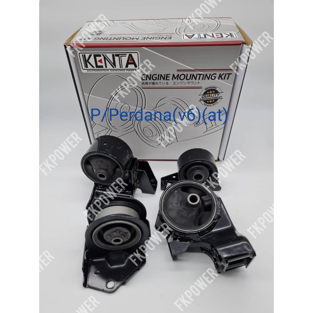PROTON PERDANA(E54/V6) MANUAL ENGINE MOUNTING INSULATOR KIT SET (KENTA ...