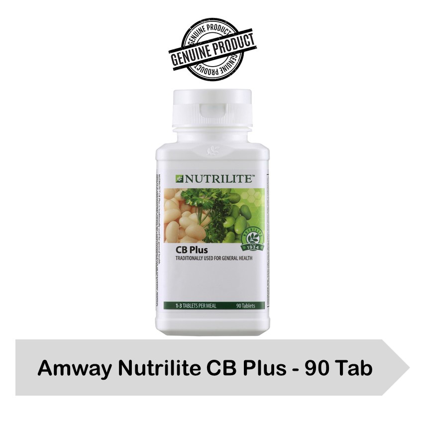 100% Amway Nutrilite CB Plus - 90 Tab | Shopee Malaysia