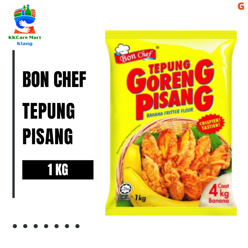 Bon Chef - Tepung Pisang Goreng Flour Coating Banana 1kg | Shopee Malaysia