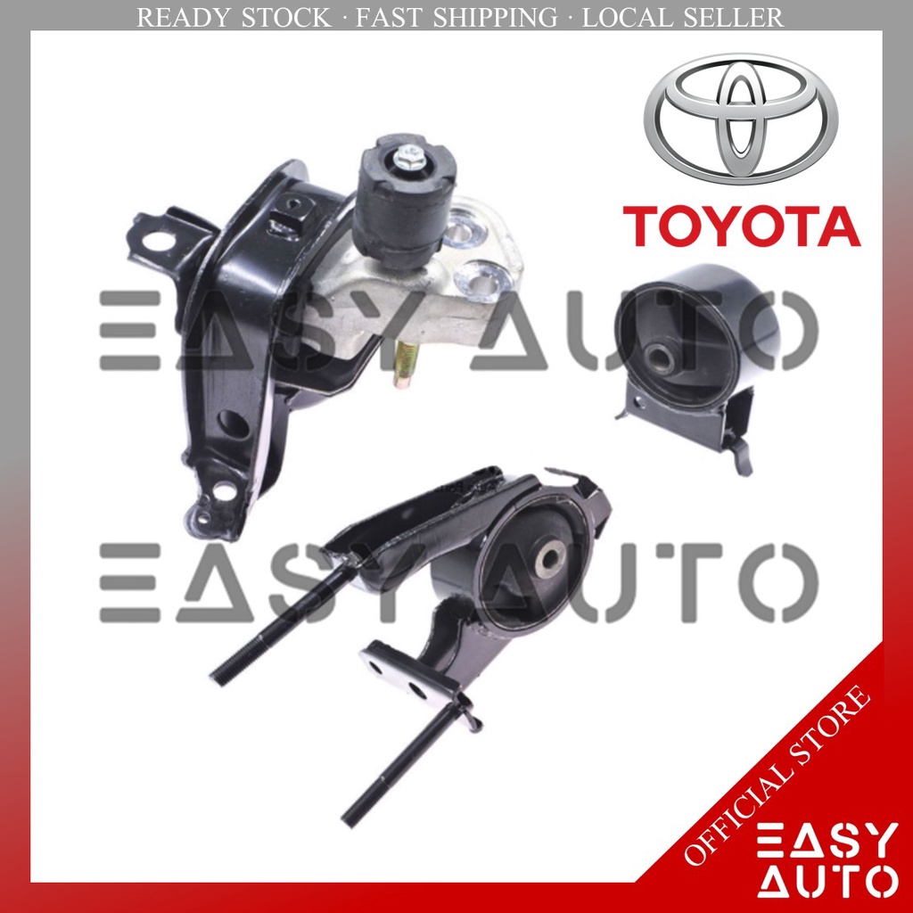 Toyota Vios NCP42 1.5 Auto 2002-2007 1.5cc Toyota Engine Mounting Set ...