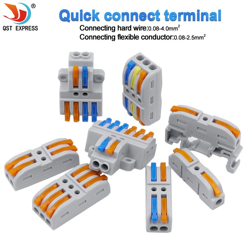 Compact Wire Wiring Multifunctional terminal universal wire connection ...