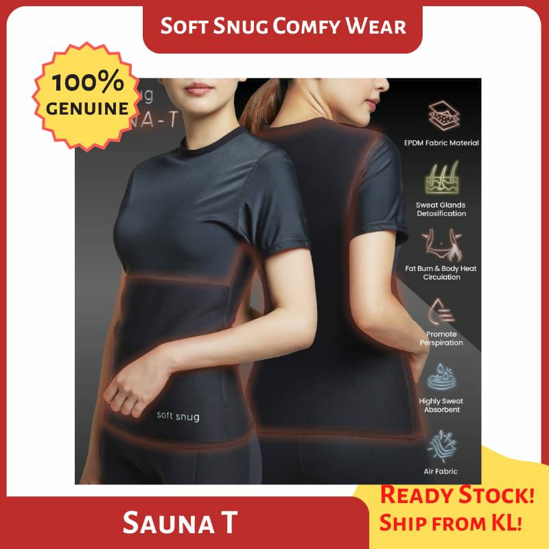 Soft Snug Sauna-T / Hot Slimming Sauna Top | Shopee Malaysia
