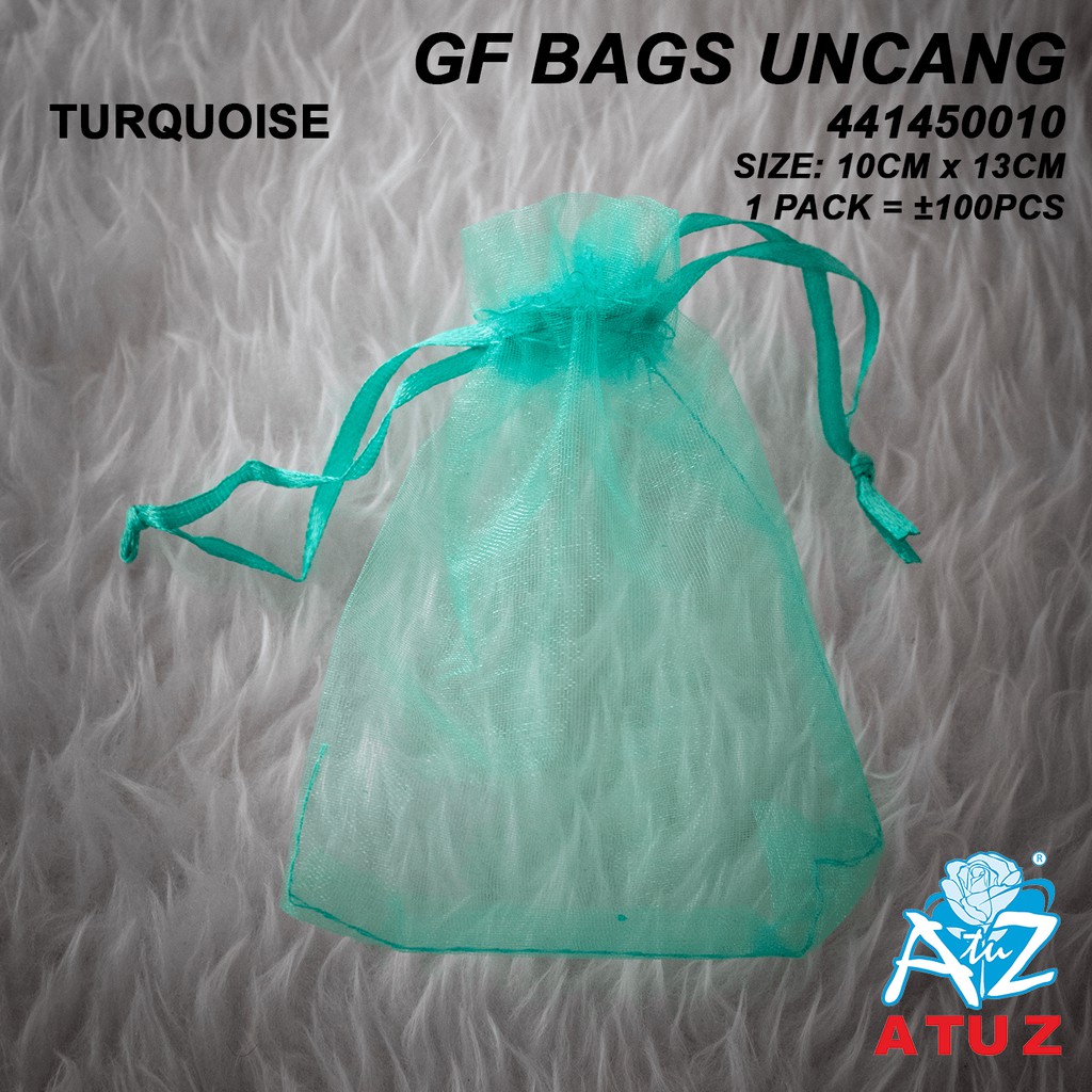 AtuZ Uncang Bag Organza 8*H12cm/14*H9cm/22*H26cm COMEL POUCH / BEG ...