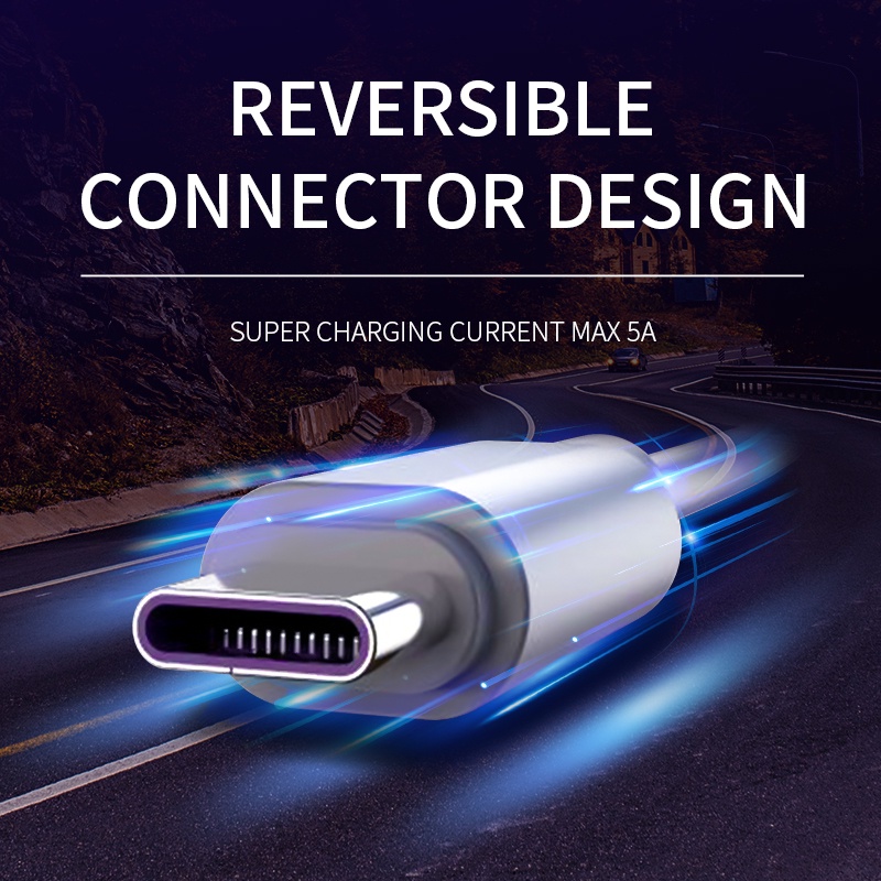 USB Cable 5A Fast Charge Type C | Shopee Malaysia