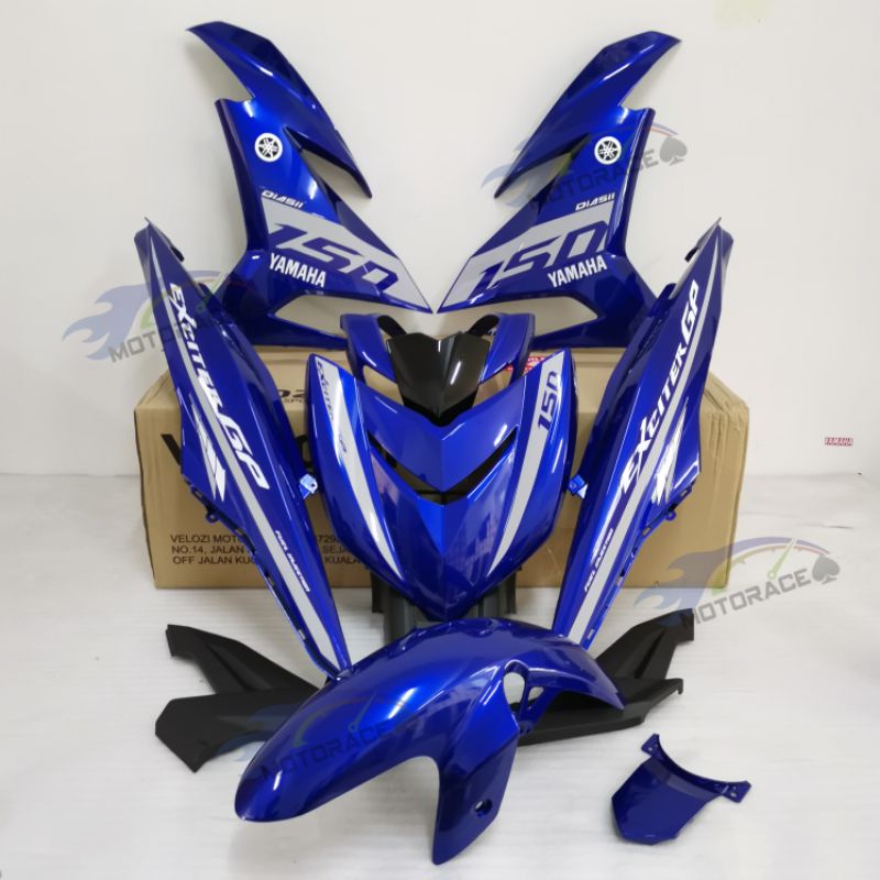 VELOZI RACING FULL BODY COVER SET EXCITER GP DPBMC Y15ZR V1 & V2 YAMAHA ...