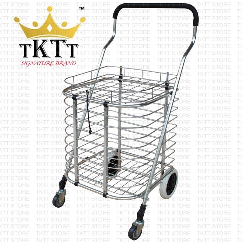TKTT 604 XL Foldable Aluminium Shopping Cart Carbon Steel Market ...