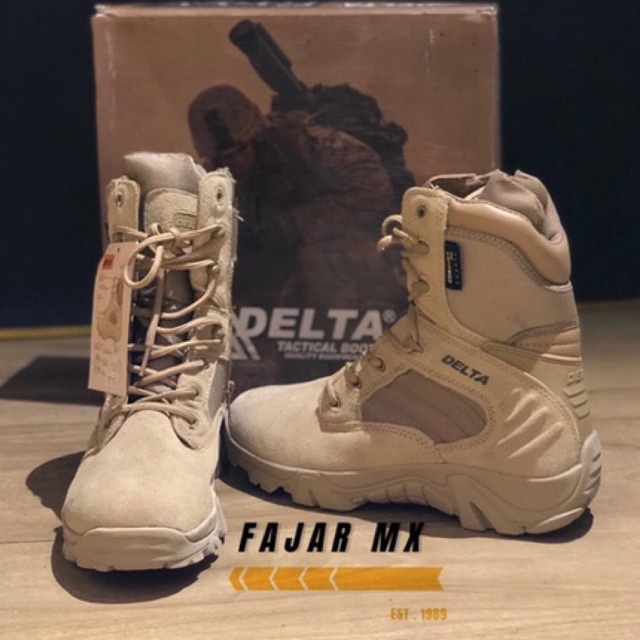 Delta Tactical Shoes 8 inch Safety PDL Polpp Crem Cordura Waterproof 8 ...