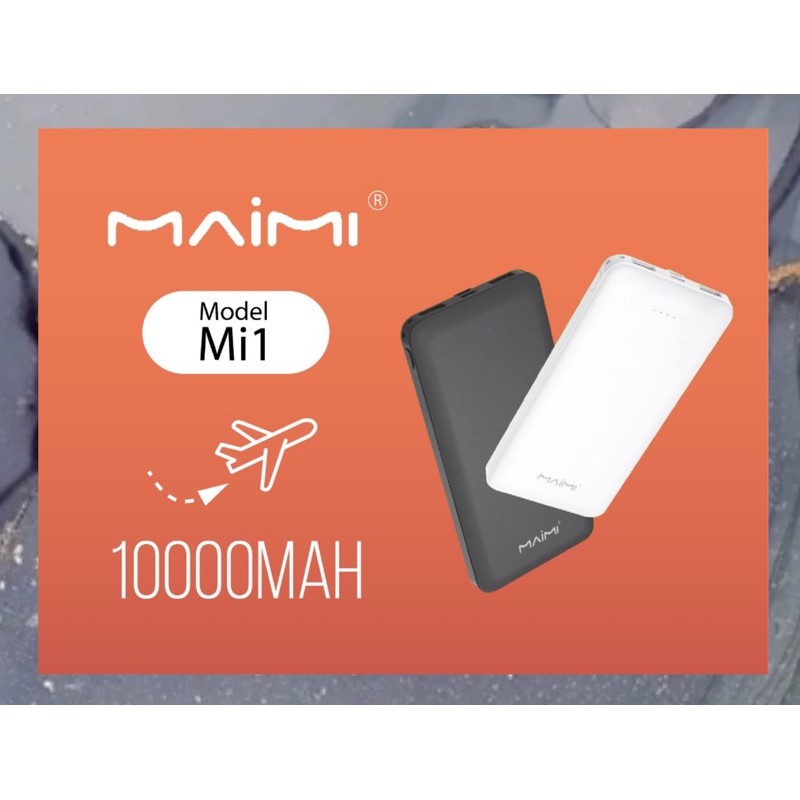 BUY 1 FREE 2 ORIGINAL 🔥Maimi Mi1 Powerbank 10000mAh | Shopee Malaysia