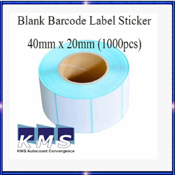 Thermal Barcode Label Sticker 40mm | Shopee Malaysia