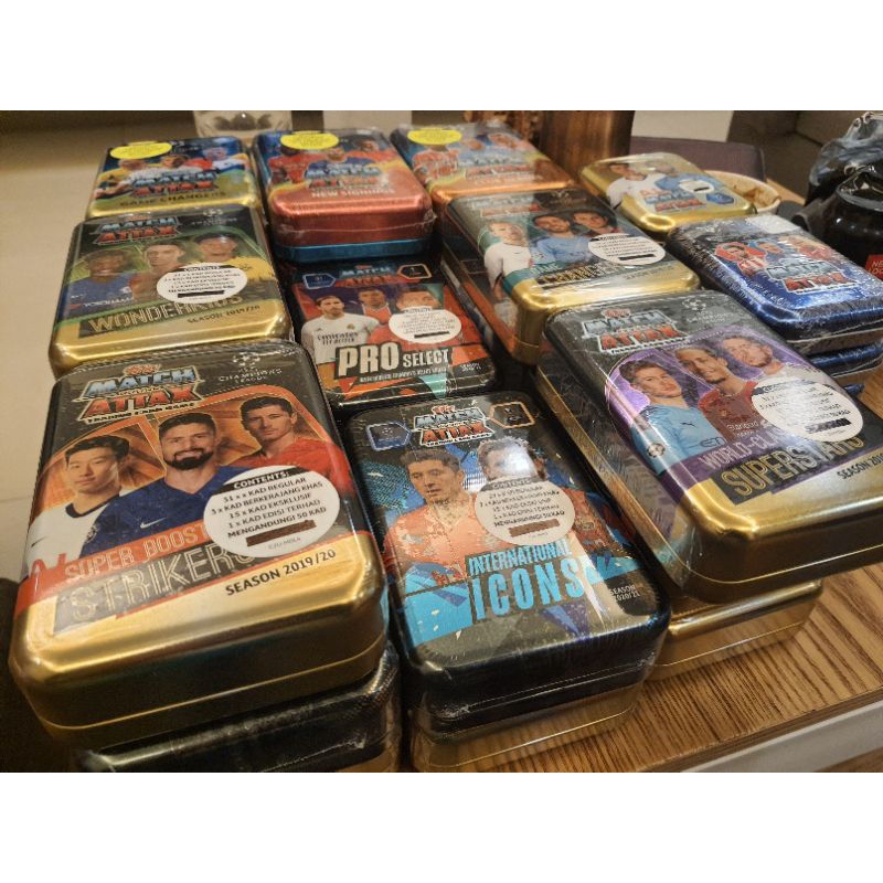Topps Match Attax Sealed Mini & Mega Tins | Shopee Malaysia
