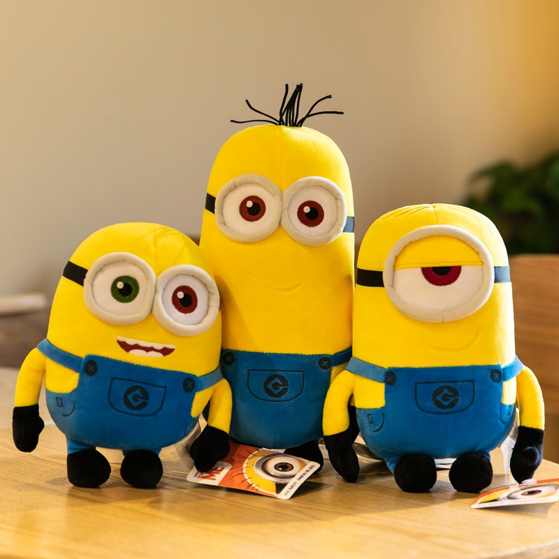 Genuine Despicable me stuffed toys minion Bob, Kevin, Stuart Character ...
