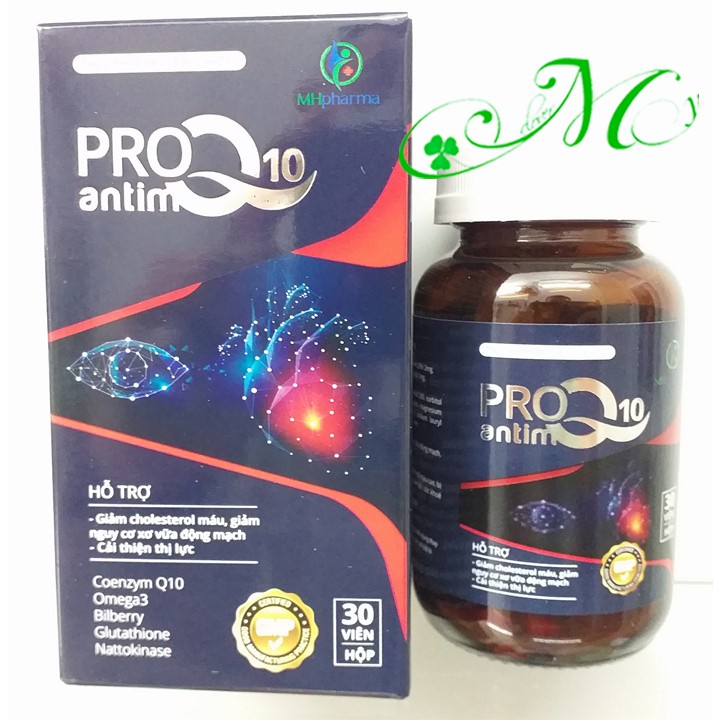 Pro Q10 Antin - Oral tablets help reduce the risk of atherosclerosis ...