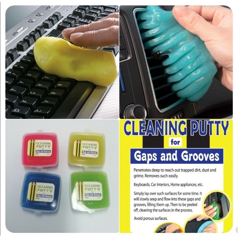 Cleaning putty for gaps and grooves | Shopee Malaysia