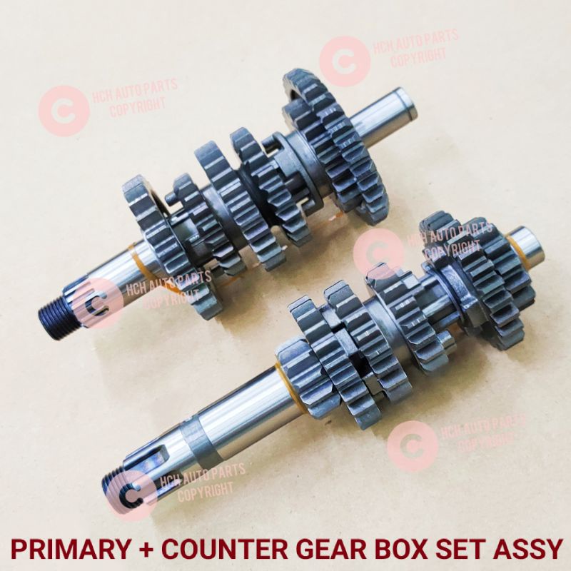 GEAR SET ASSY (PRIMARY & COUNTER) - BENELLI - RFS 150i/ R18i/ BENELLI ...