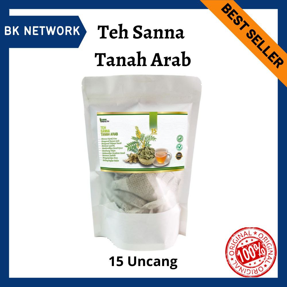 🔥SEDAP🔥 TEH SANNA TANAH ARAB (Alami) Original Senna Leaf Tea Al Sunnah ...