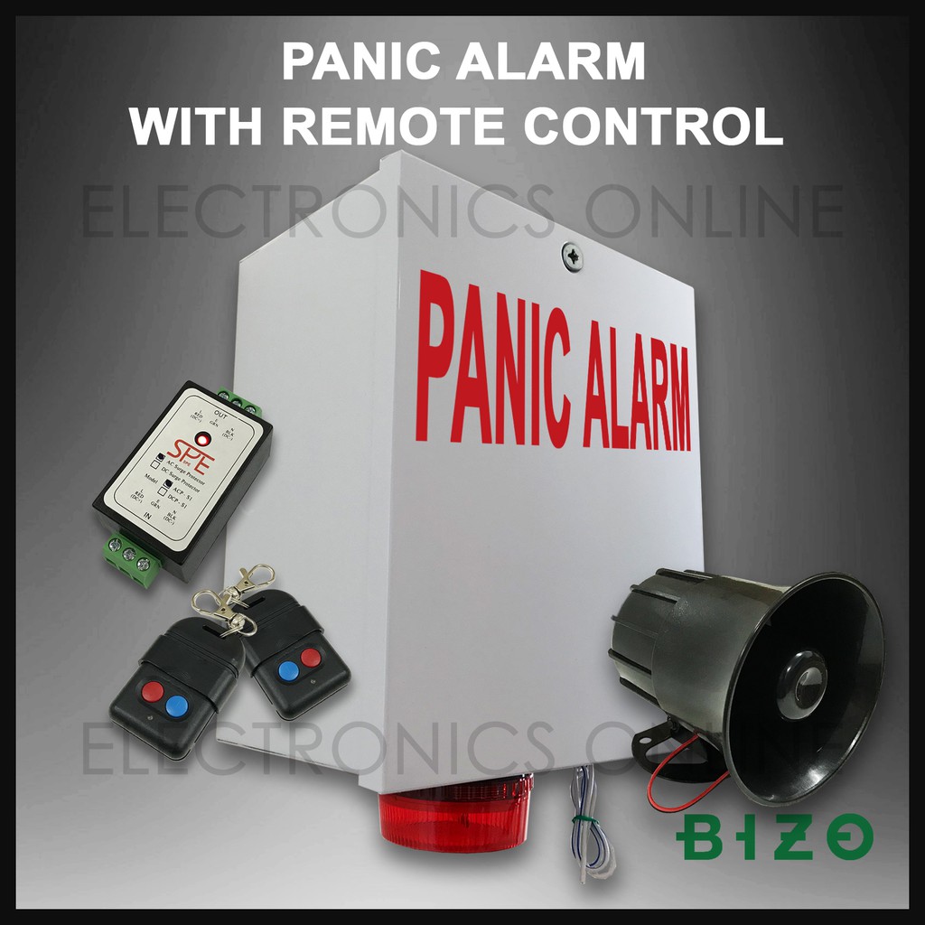Panic Alarm Emergency Alarm SOS Wireless Remote Control Security ...