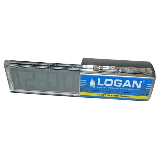 Logan Glass Digital Clock/Desk Digital Clock/Paste Clock/Digital Clock ...