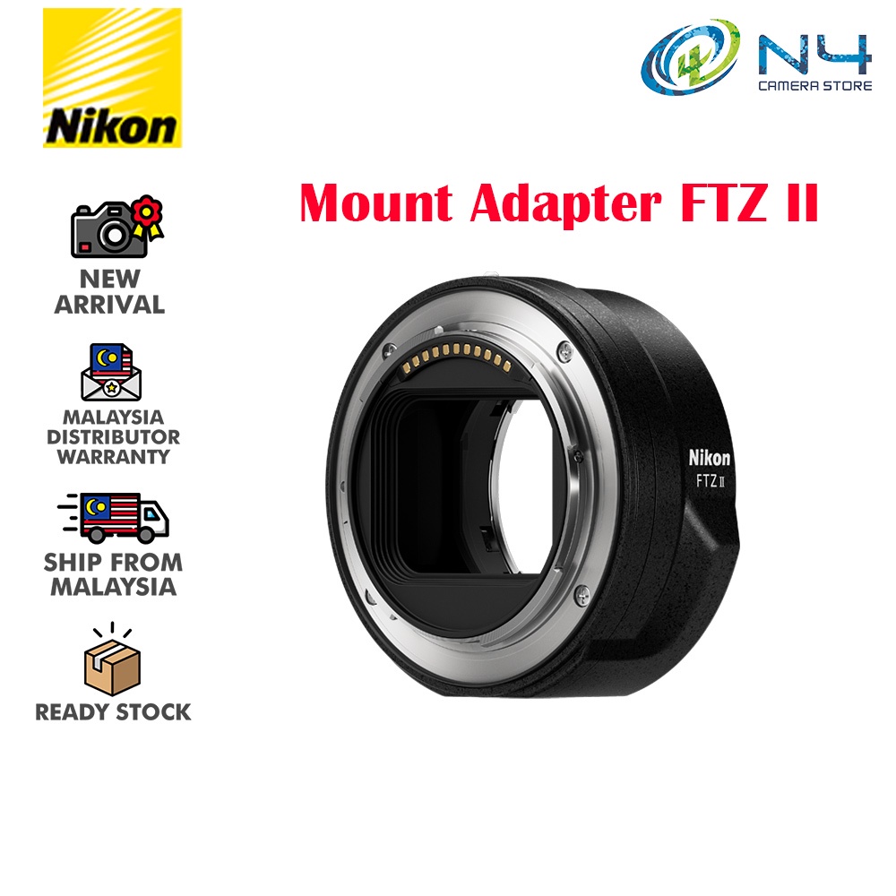 Nikon Mount Adapter FTZ II Mirrorless Camera Lens Adapter | Shopee Malaysia