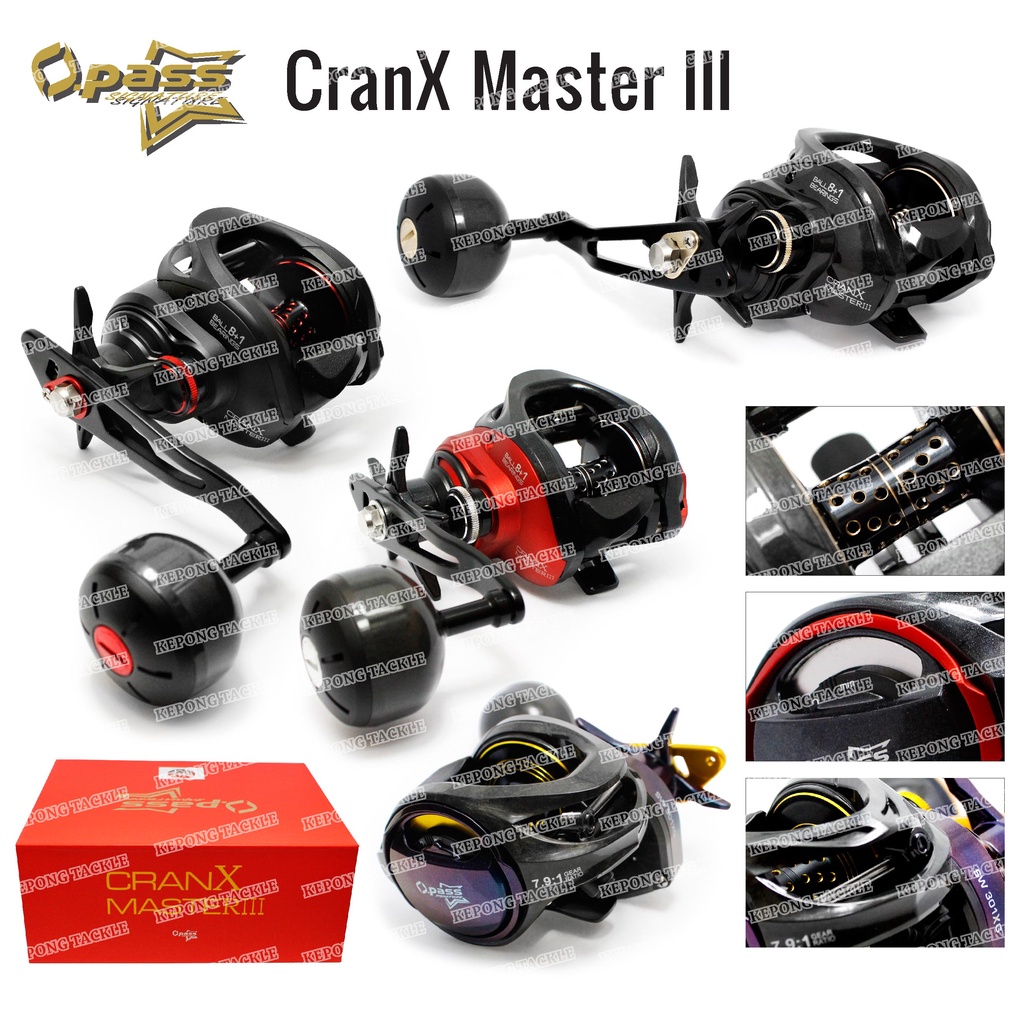 NEW 22 OPASS CRANX MASTER III SW 301PG, SW 301HG, SW 301XG Left Handle ...