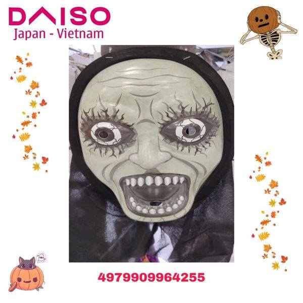[Daiso Japan] Daiso halloween mask | Shopee Malaysia