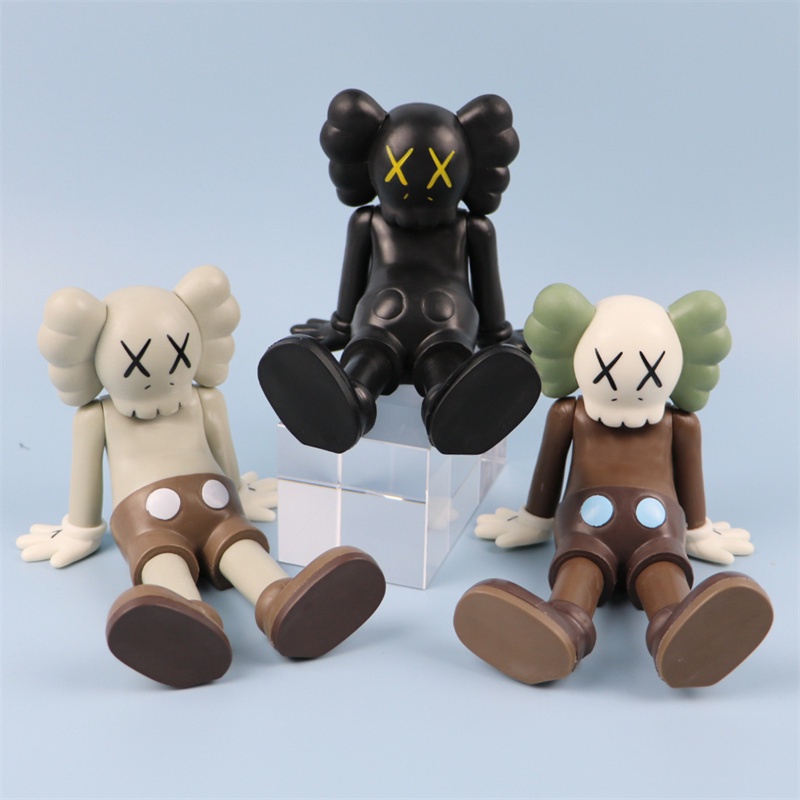 KAWS Cake Decoration PVC Cake Topper Sesame Street Anime Action Figure ...