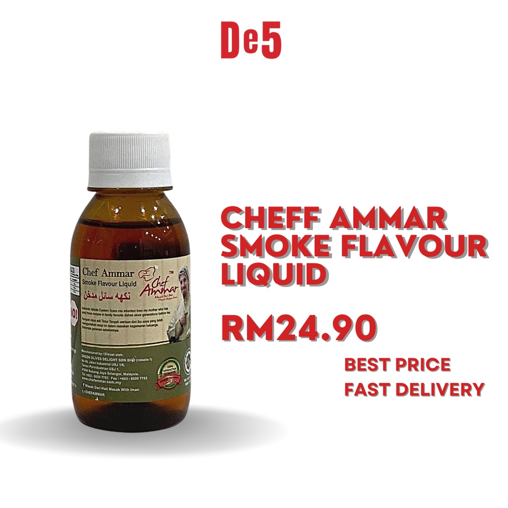 Chef Ammar Smoke Flavour Liquid (100g) | Shopee Malaysia