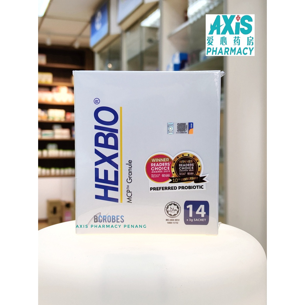 HEXBIO GRANULE 3G x 14 SACHETS PROBIOTIC EXP:02/2024 | Shopee Malaysia