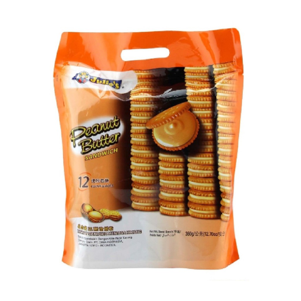 Julie's Peanut Butter Sandwich 12 Convi-Packs (360g) | Shopee Malaysia