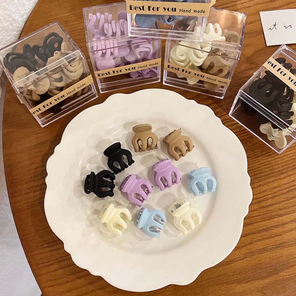 Pin Rambut Klip Rambut Clip Box Mini Small Ponytail Hair Clip Hair Claw ...