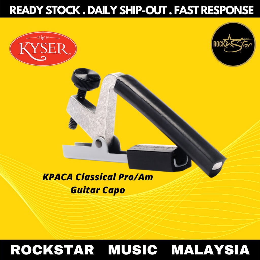 Kyser KPACA Classical Pro/Am Guitar Capo | Shopee Malaysia