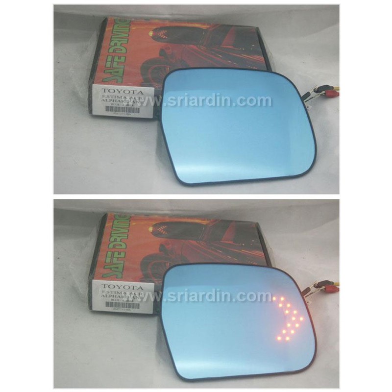 Toyota Estima ACR30 00-05 Blue Side Mirror With LED Signal [ 1 Pair ...